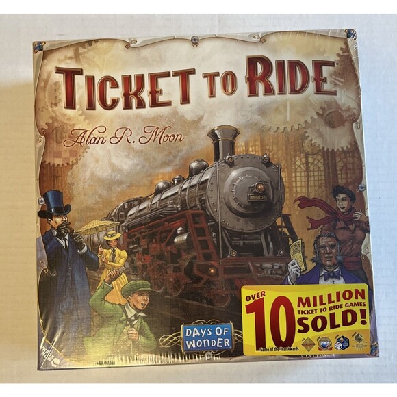 Days of Wonder | Games | Ticket To Ride Board Game Days Of Wonder Alan ...